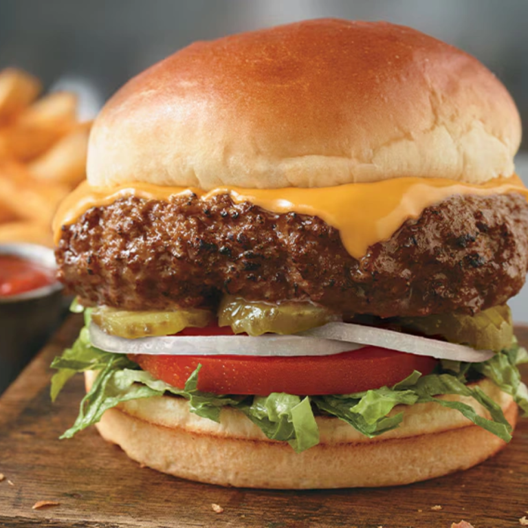 HalfPound Steakhouse Cheeseburger Combo Big Flavor & Big Bite