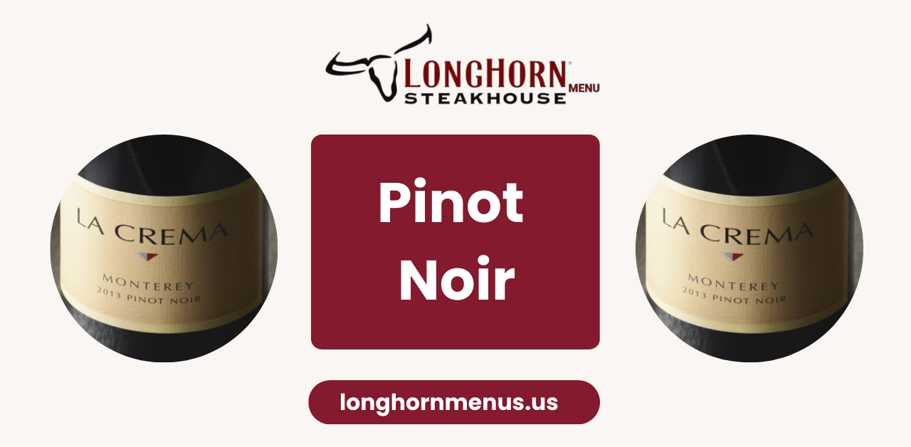 LongHorn Pinot Noir - Smooth, Light Red Wine with Clean Flavor